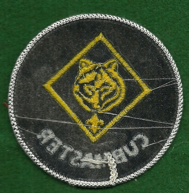 BOY SCOUT PATCH - CUB SCOUT CUBMASTER - PLASTIC BACK - FREE SHIPPING | eBay