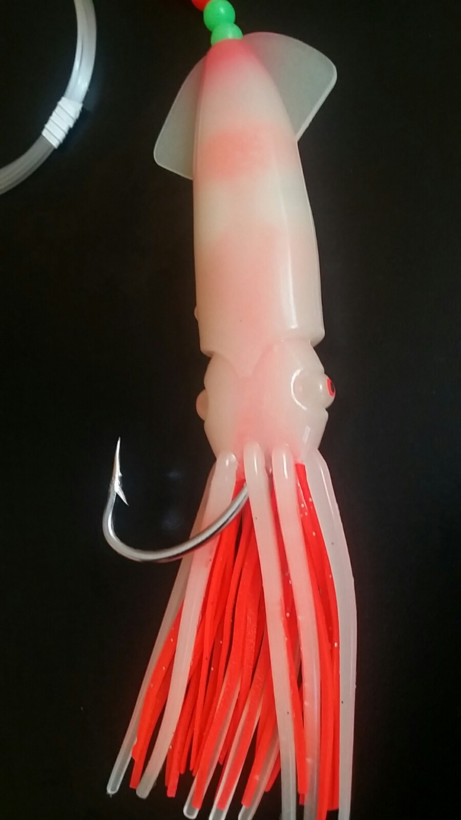 7" Soft Winged High Lumi Squid Sea Fishing Wrecking Lure,Norway Cod ...