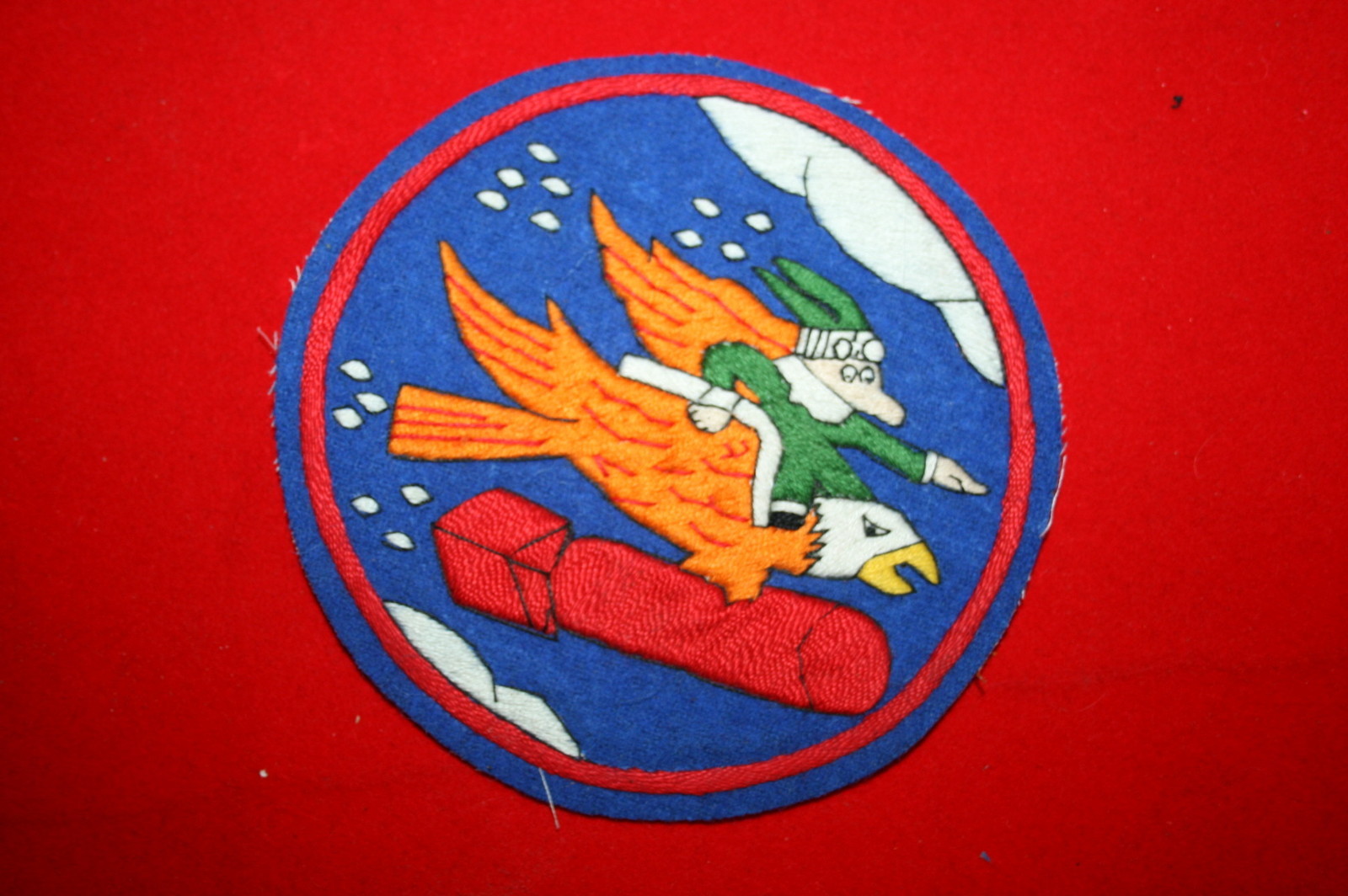 546TH BOMB SQUADRON SQDN PATCH COPY A2 JACKET PATCH 8TH AAF 384TH GROUP ...