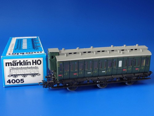 MARKLIN H0 - 4005 - PASSENGER COMPARTMENT CAR + BRAKEMAN CABIN / BOX - LN | eBay