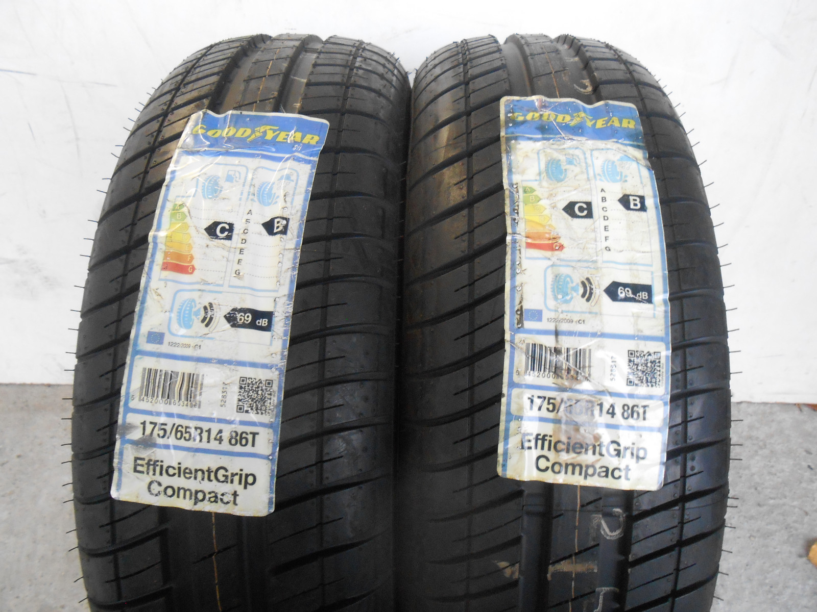 2 Sommerreifen Goodyear Efficient Grip Compact 175/65R14 86T | eBay.de