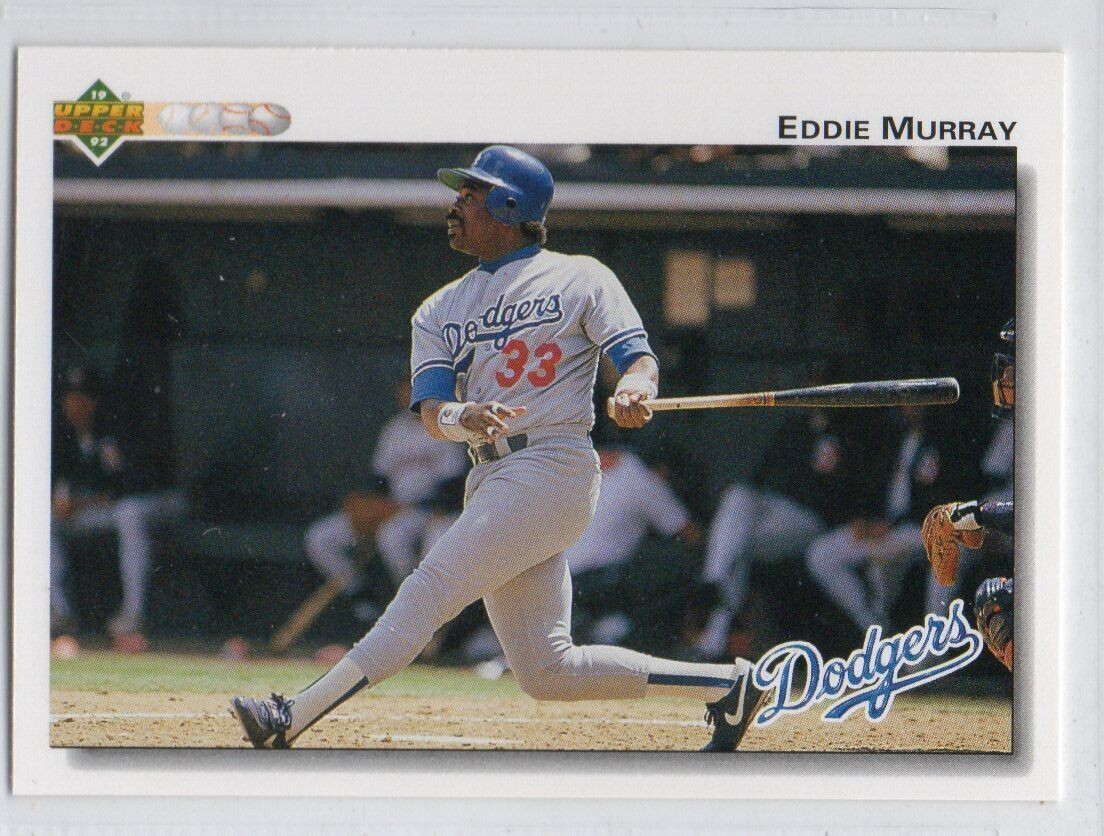 Lot Of 550 1992 Upper Deck Baseball Eddie Murray Card # 265 | eBay