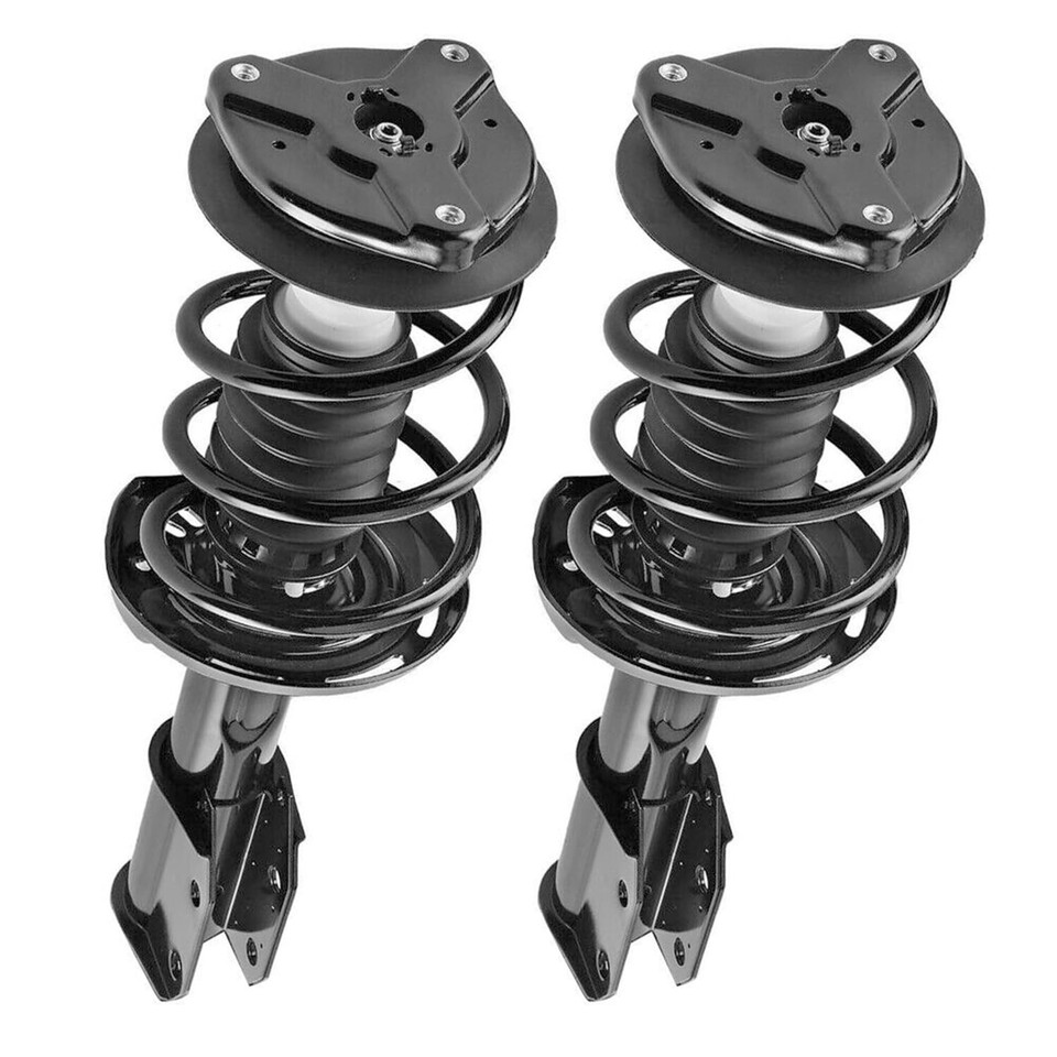 AWD Front Struts w/ Coil Springs Sway Bars for Mercedes-Benz C230 C250 ...