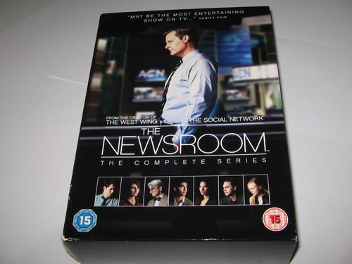 THE NEWSROOM COMPLETE SEASONS/SERIES 1-3 (2015) 9 Disc DVD Box Set Jeff ...