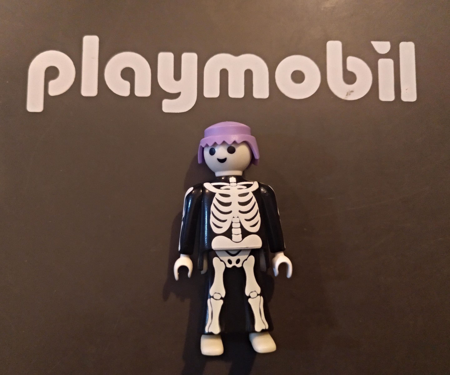 PLAYMOBIL FIGURE MAN IN SKELETON COSTUME 2/8/18 | eBay