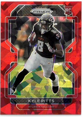 Kyle Pitts 2021 Panini Red Ice Prizm Rookie Card (RC) #341 (Atlanta ...
