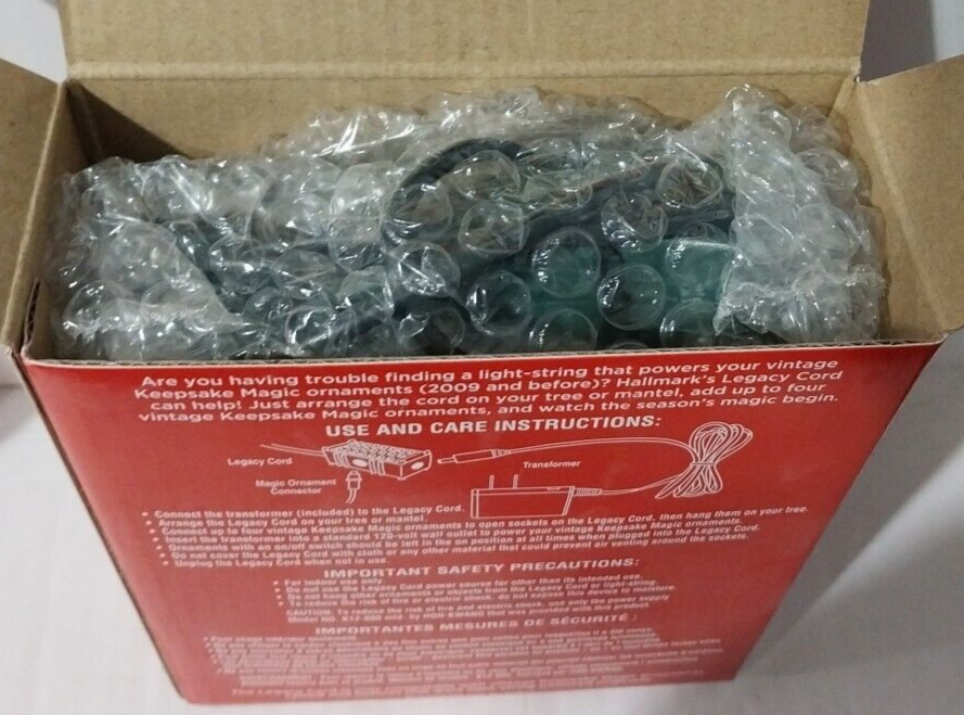 Hallmark Keepsake Legacy Cord Powers Up to 4 Keepsake Magic Ornaments ...