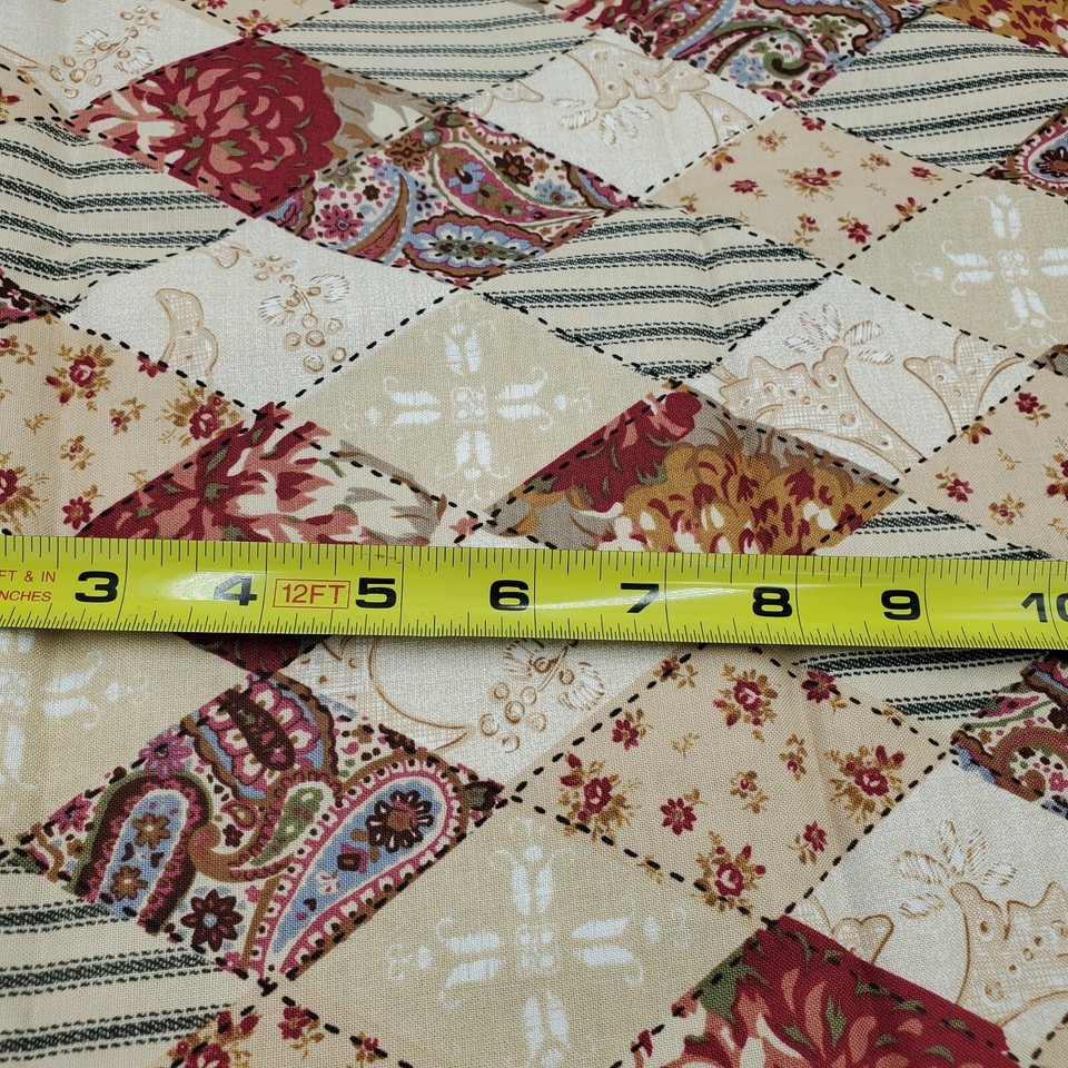 Brother Sister Design Studio Patchwork Quilt Cotton Fabric 1.1 Yard Uncut 2007 | eBay