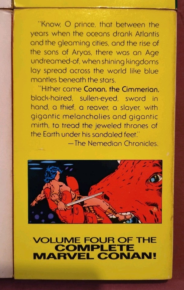 Stan Lee Presents Conan The Barbarian Vol. 1, 2, 3, 4 Comic Paperback ...