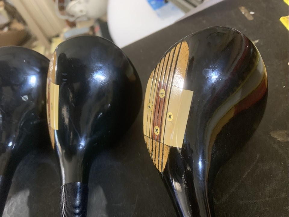 Spalding Model 38 Registered 833522 Driver 2 1/2 3 1/2 4 1/2 Woods Set ...
