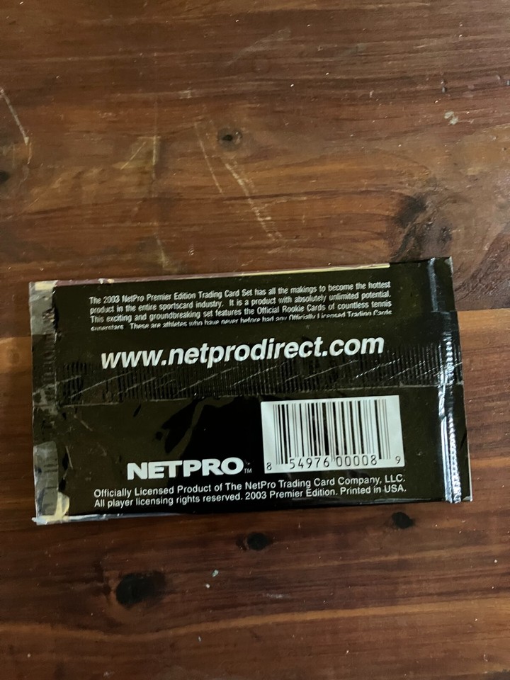 Nepro Unsealed Official Licensed 2003 Trading Pack | eBay UK