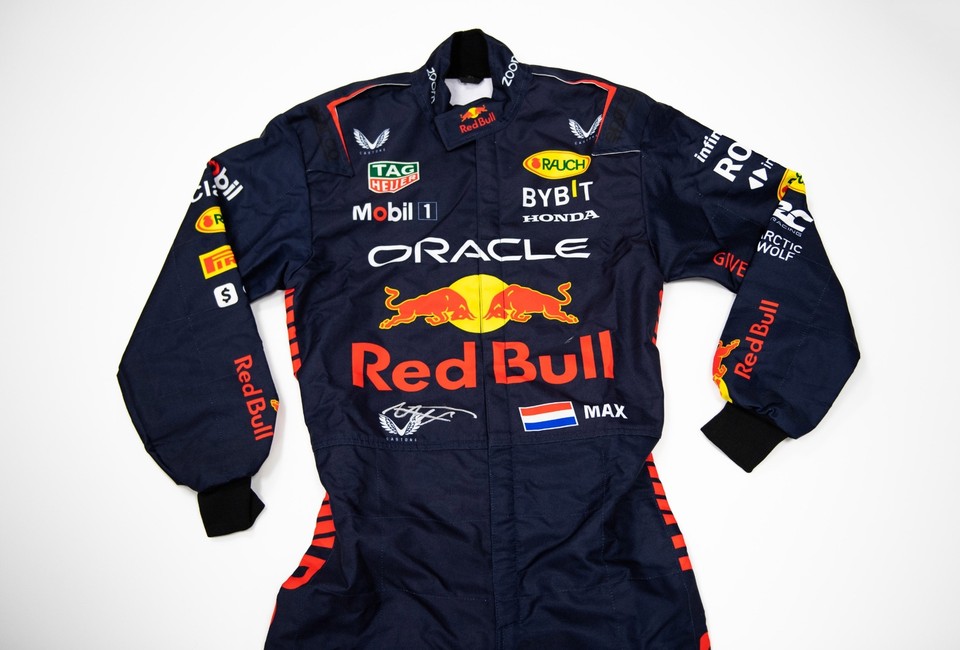 Max Verstappen Signed Red Bull Race Suit Genuine AUTOGRAPH F1 AFTAL COA ...