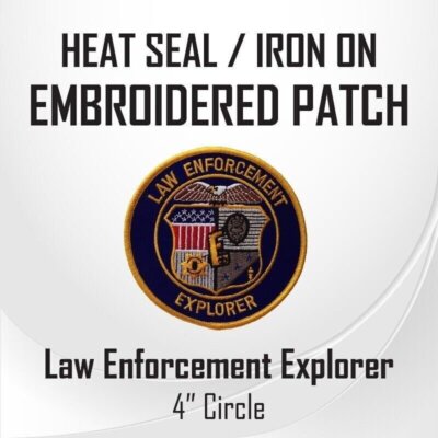 Law Enforcement Explorer Embroidered Patch (4" Circle) | eBay