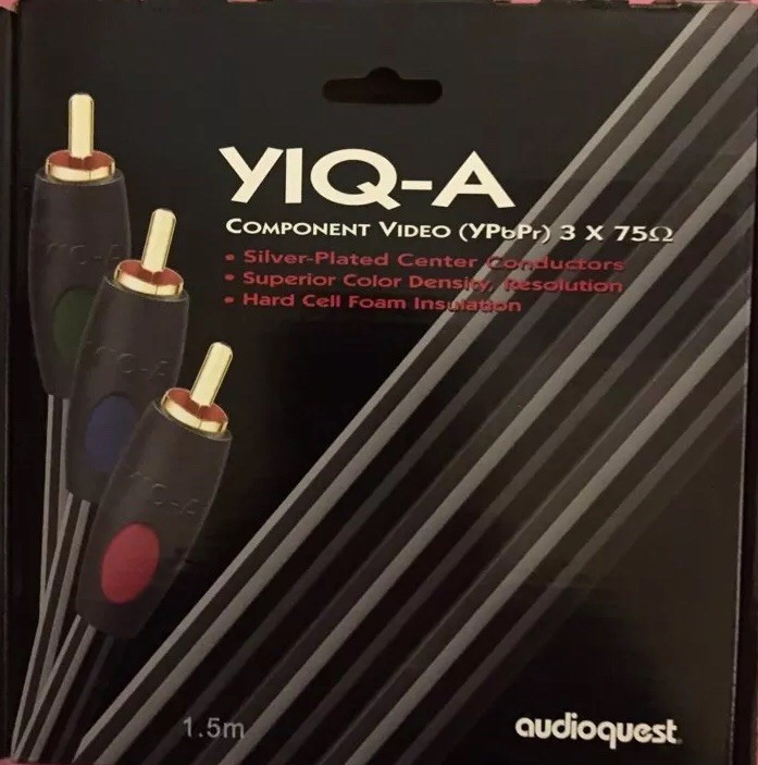 Audioquest YIQ-A Component Video Cable 1.5m | eBay