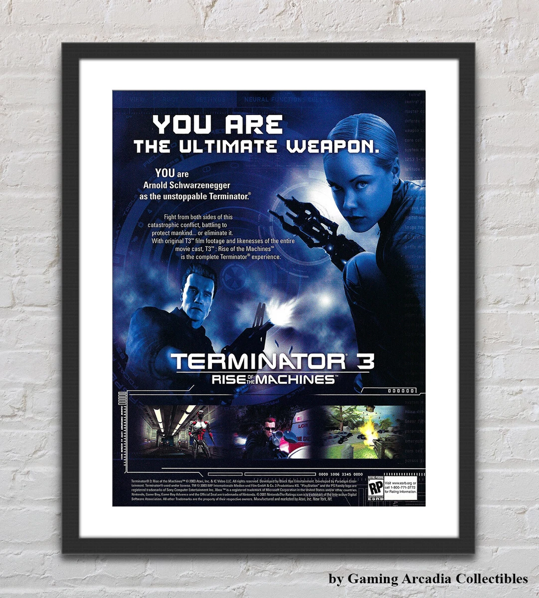 Terminator 3 Rise Of The Machines Poster