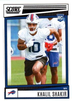 2022 Panini Score Khalil Shakir RC Buffalo Bills #394 | eBay