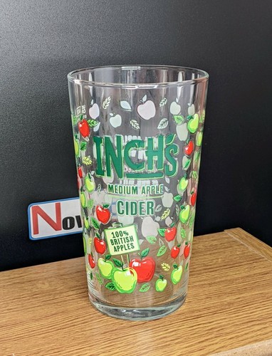 Inch's Apple 🍏🍎 Cider Pint Glass Single Brand New | eBay