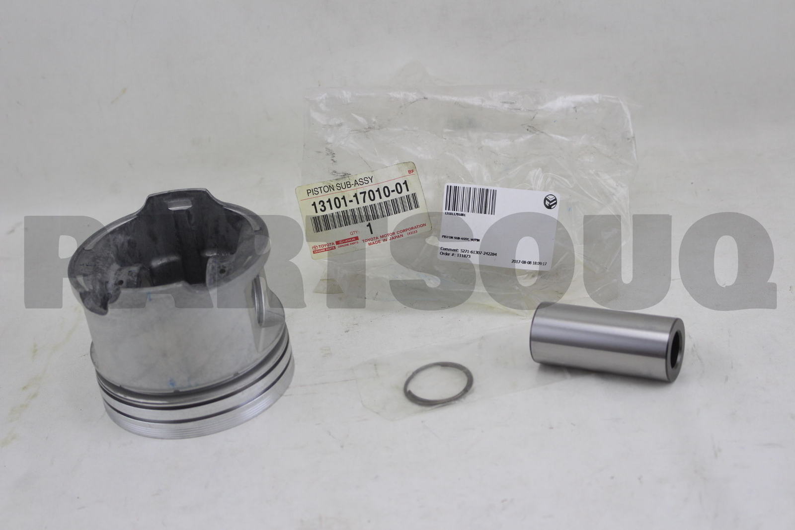 131011701001 Genuine Toyota PISTON SUB-ASSY, W/PIN 13101-17010-01 | eBay