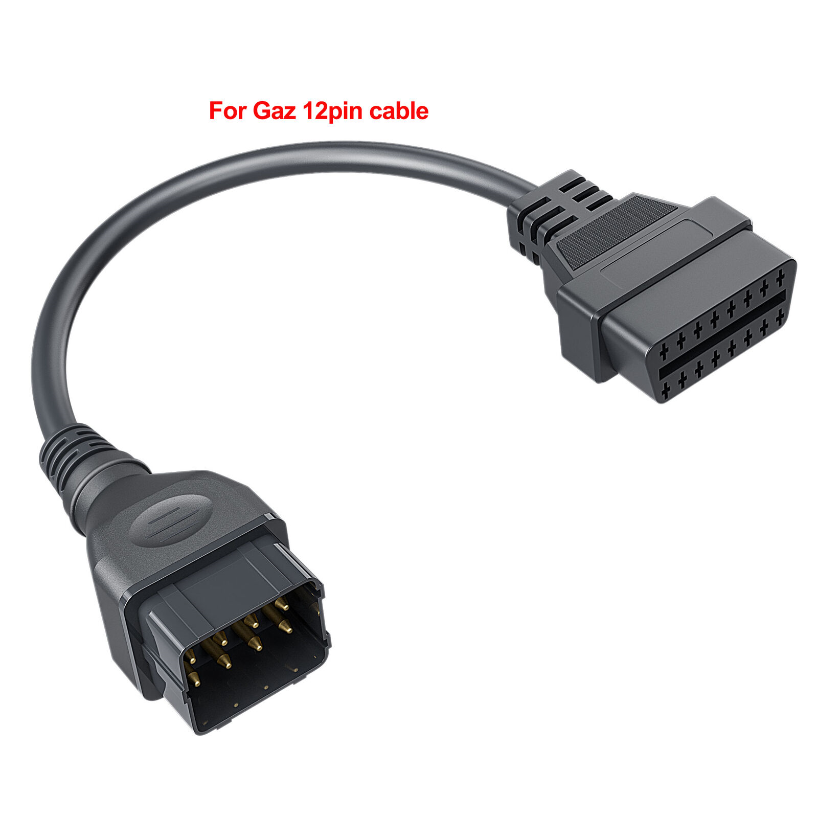 OBD1 Male to OBD2 16 Pin Female Connector Adapter Cable Diagnostic Tool ...