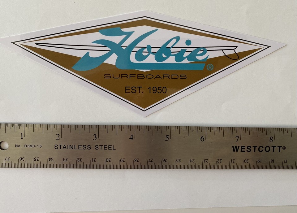 HOBIE Surfboards Sticker Volcom Burton Redbull T&C Longboard Vw Bus ...