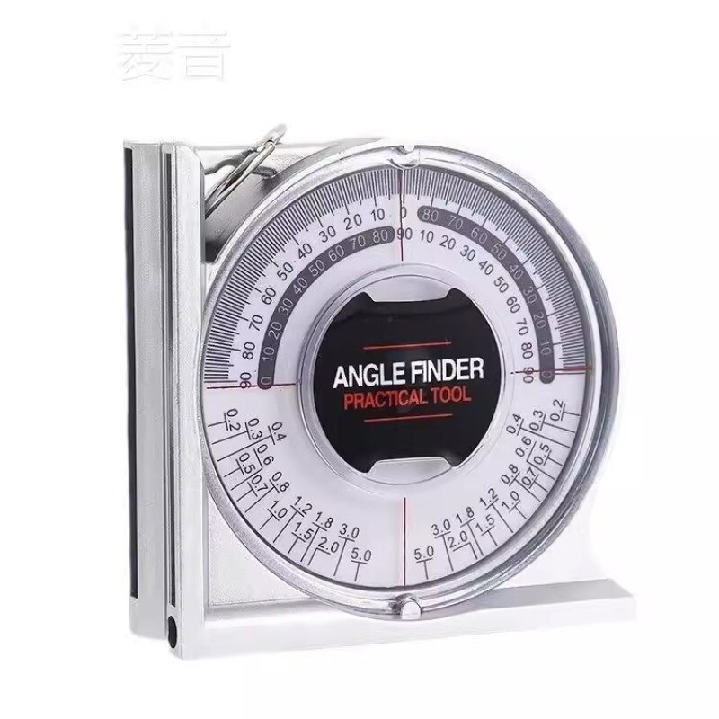 Magnetic Dial Gauge Angle Finder Inclinometer Protractor Clinometer ...