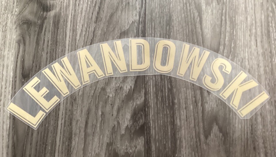 FC Barcelona Lewandowski 9 Home Kit 22-23 Authentic Soccer Name Set | eBay