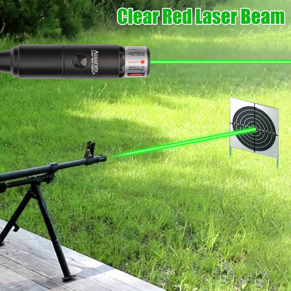 Professional Laser Bore Sight Kit For Multiple Caliber Upgraded Red ...