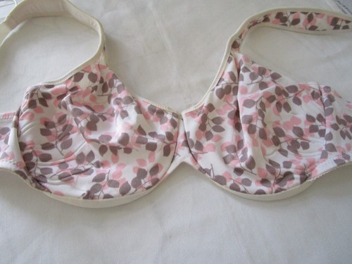BALI ( 36D ) LIVE IT UP. FULL FIGURE ,UNDERWIRE BRA. PINK AND BROWN ...