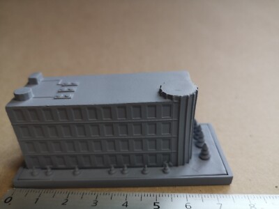 1 x DOUBLE BUSINESSES BUILDING MINIATURE (+-3MM/6MM SCALE)BIG CITY G776 ...