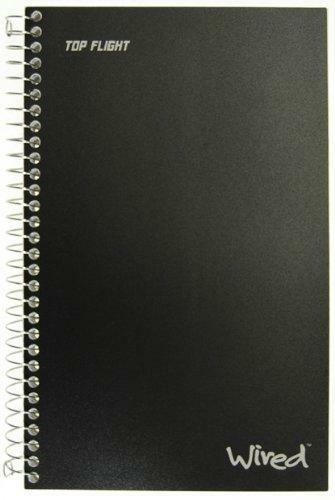 Top Flite Top Flight Wired 3-Subject Wirebound Notebook with 4 Pockets ...