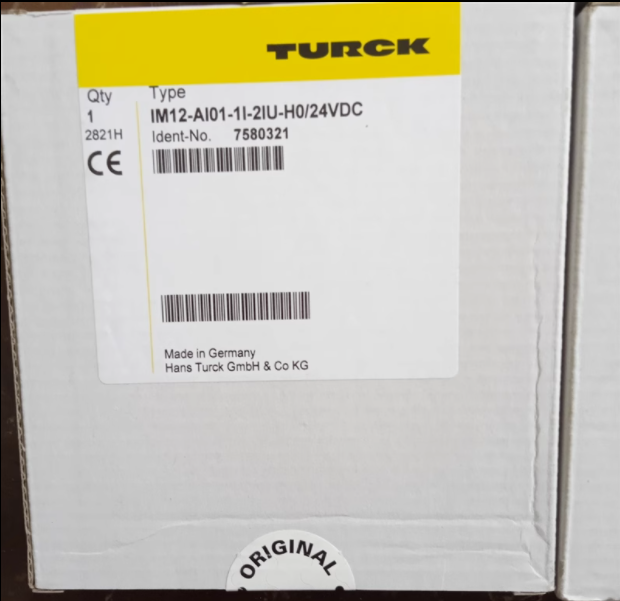 1PC TURCK IM12-AI01-1I-2IU-H0/24VDC Sensor DHL or FedEX for sale online ...