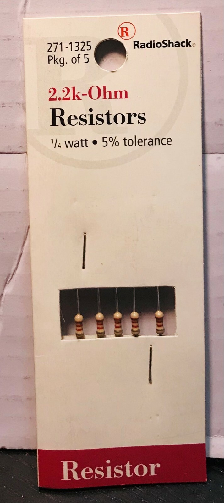 NEW OLD STOCK ARCHER RADIO SHACK 271-1325 RESISTORS (5) | eBay