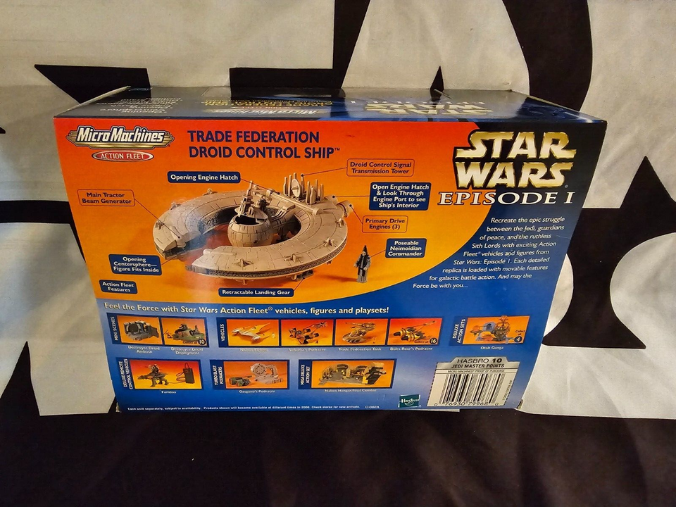 Trade Federation Droid Control Ship STAR WARS Micro Machines Action ...