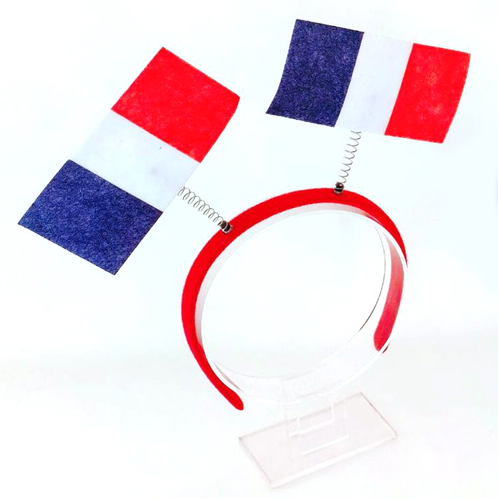 France Flag Hair Hoops Football Hair Bands Competition Hair Hoop for ...