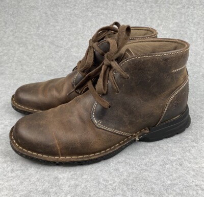 Streetcars ASC Chukka Terrian Mens Size 9 Brown Leather Comfort Shoes ...