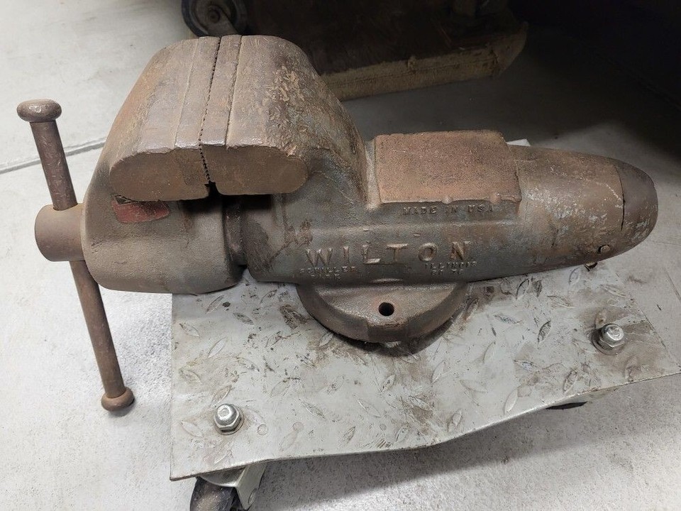 Wilton Bullet Vise 5" Jaw Bench Vice Model 500 Made In U.S.A. Heavy ...