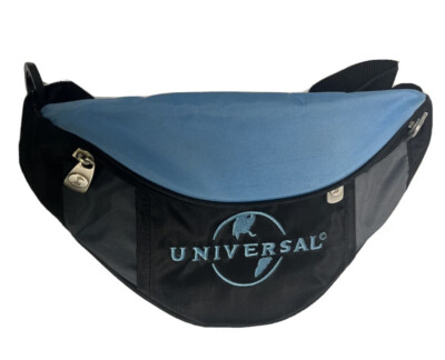 Universal Studios Fanny Pack W/ 3 Zipper Compartments Amusement Park | eBay