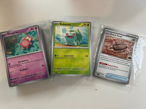 Pokemon 151 Complete Base Card Set All Common Uncommon And Holo Rares ...