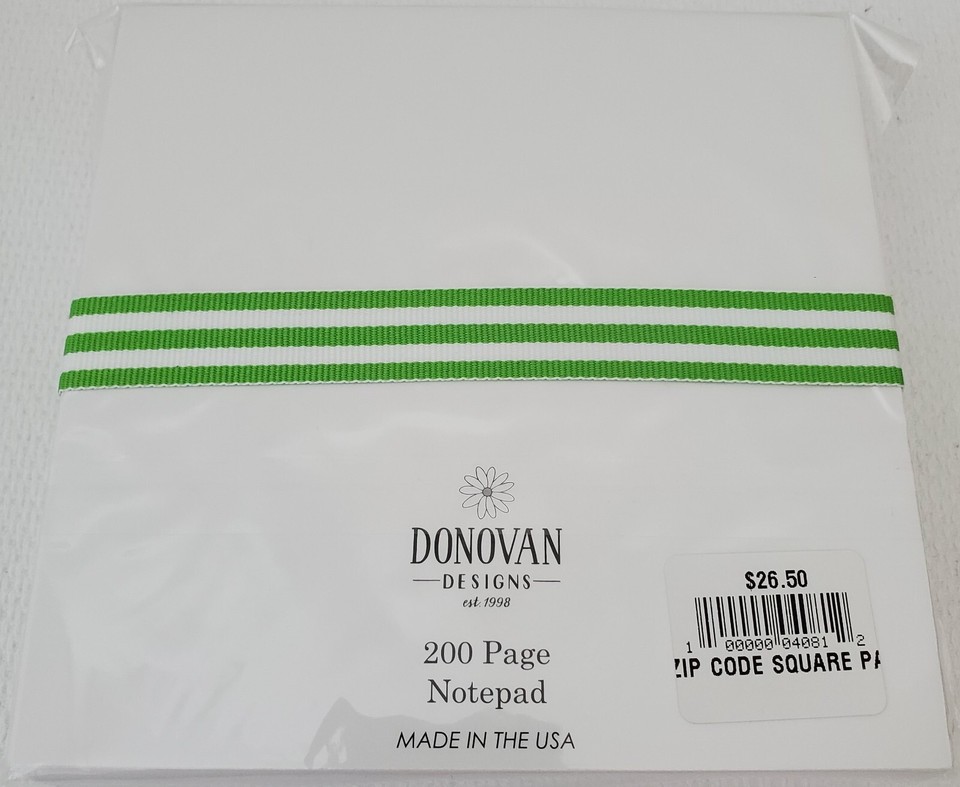 Donovan Designs - FRISCO, TX 75033 Zip Code 200-Page 5.5x5.5 Notepad ...