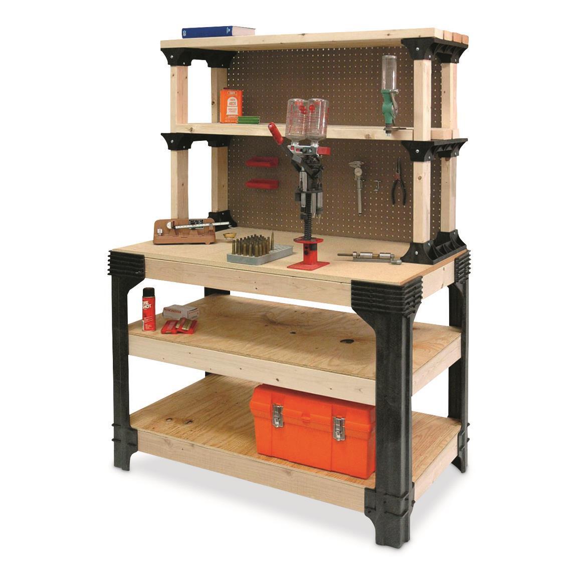 New Workbench Legs Kit With ShelfLinks Impact And Solvent-Resistant ...