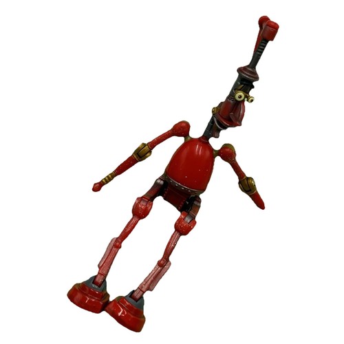 The Robots Fender Red robot 7.5” Action Figure 2005 One Hand Robin ...