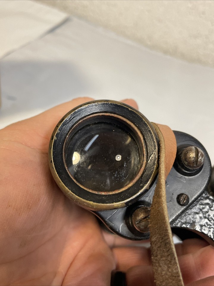 1944 WW2 British Army 1937 Pattern Binoculars Carrying Case Strap P-37 ...