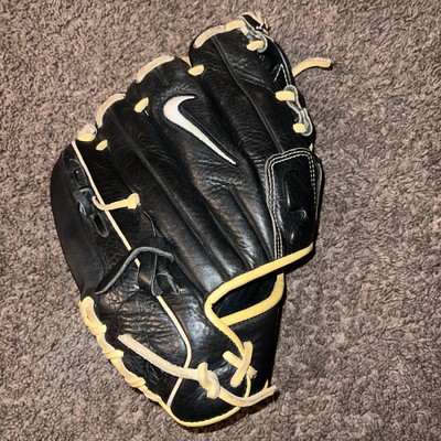 Nike Air N1 Air Series Baseball Glove Mitt Black Leather Infield H Web ...