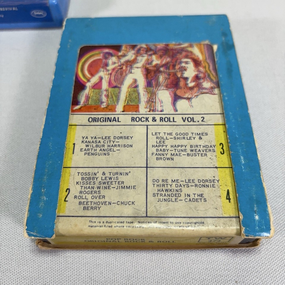 VTG 8 Track Tapes - Classic Rock - LOT of 4 - Creedance Clearwater ...