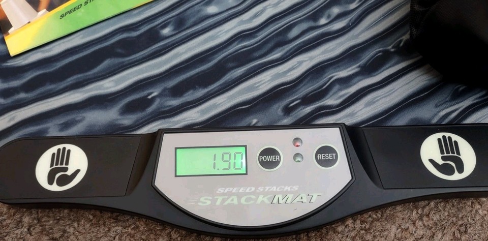 SPEED STACKS Sport Stacking Set With Cups Stack Mat Timer DVD- WORKS ...