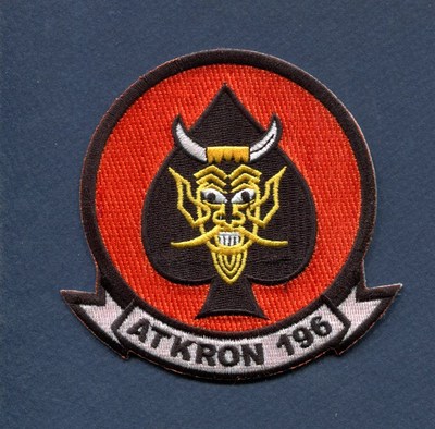 VA-196 MAIN BATTERY US NAVY Grumman A-6E A-6 INTRUDER 4" Attack ...