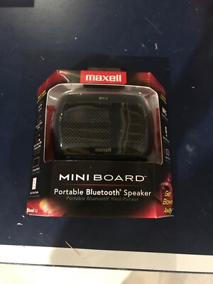 Maxwell Mini Board Portable Bluetooth Speaker | eBay
