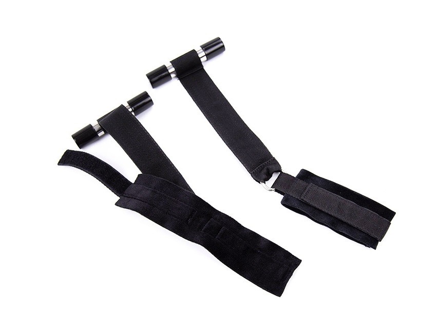 Door Hanger Jam Over The Door Nylon Straps Handcuffs Wrist Restraints ...