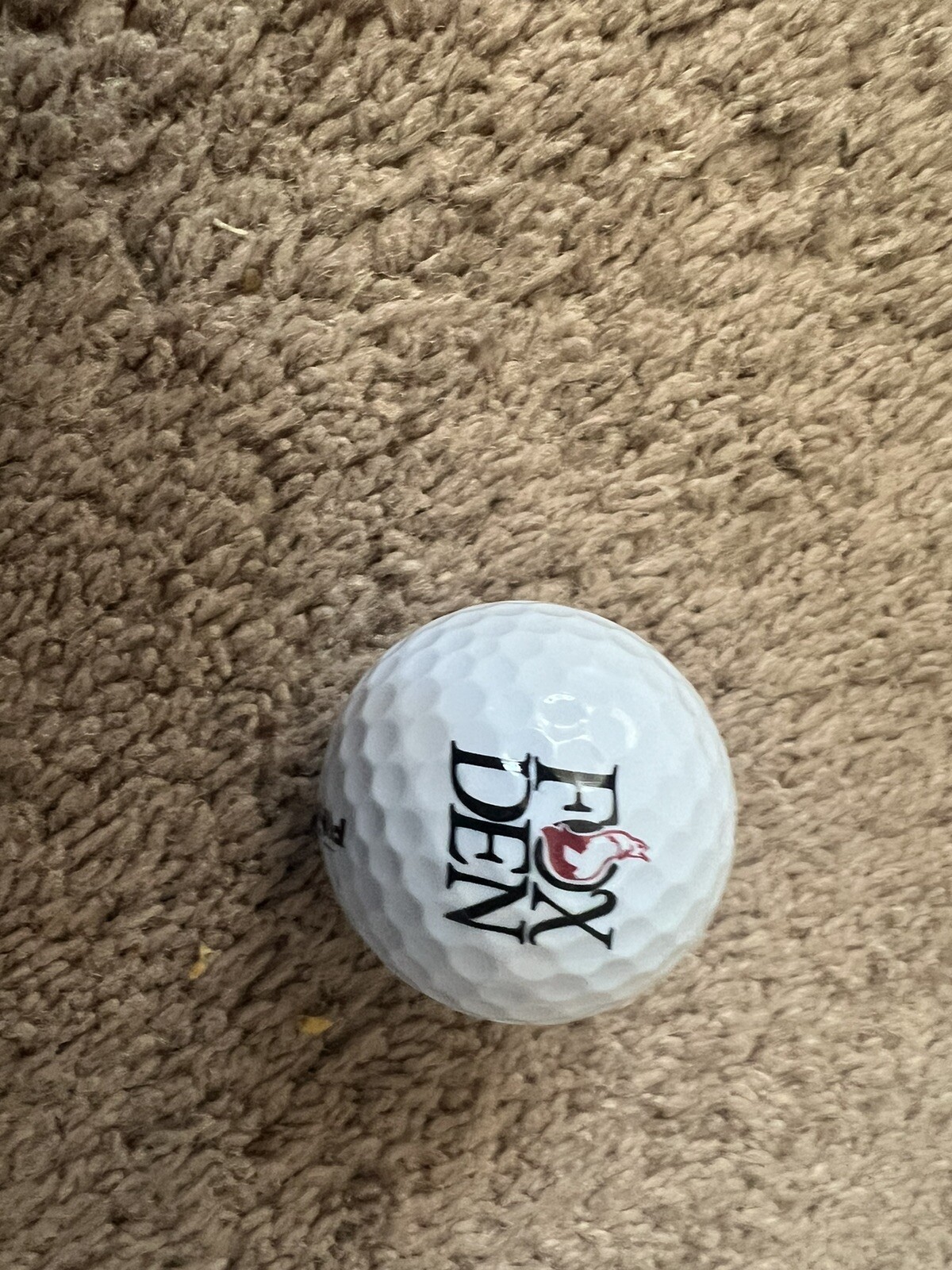 Fox Den Logo Golf Ball | eBay