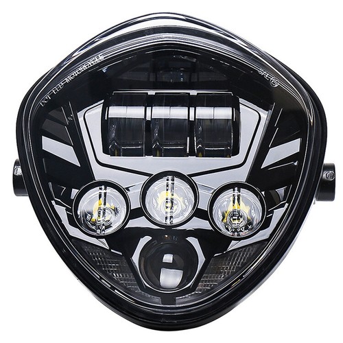 For Yamaha Stryker V-Star 650 1300 7" Motorcycle LED Headlight Hi/Lo w ...